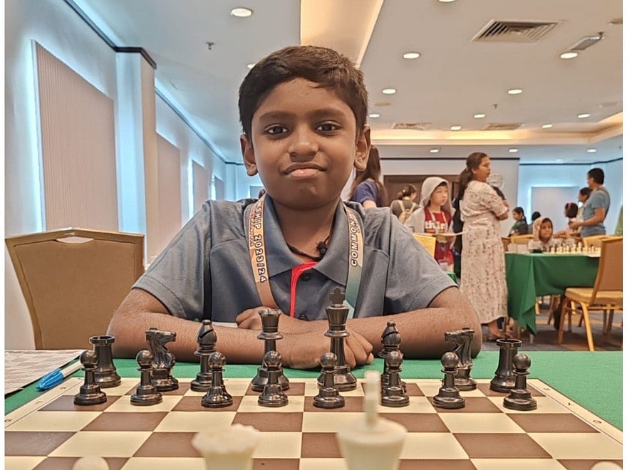 Puducherry's chess prodigy bags gold medal in commonwealth championship