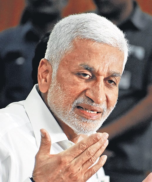 Naidu has links with drug racket, alleges Vijayasai