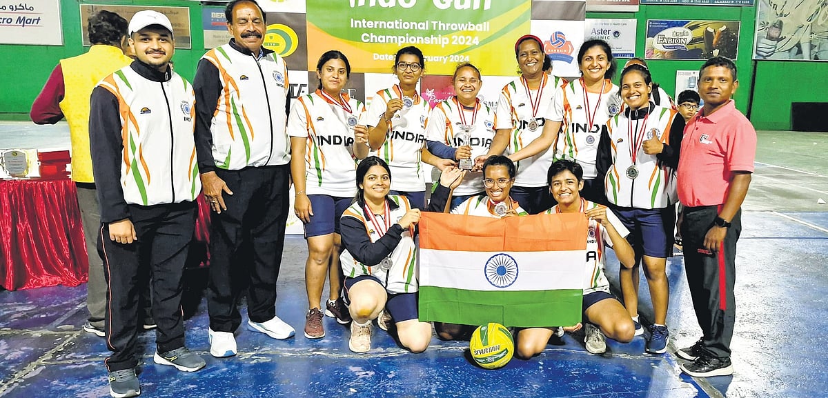 Guntur girl makes her mark in nat’l throwball team