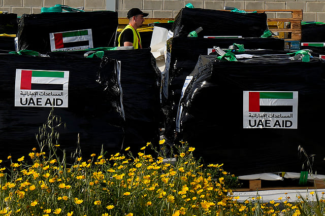 Pictures of the Week: Aid packages to Gaza and more