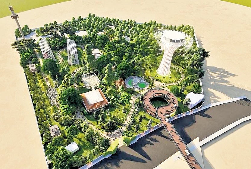 Kalaignar Park to boast 105-ft supertree tower, glasshouses & rope car
