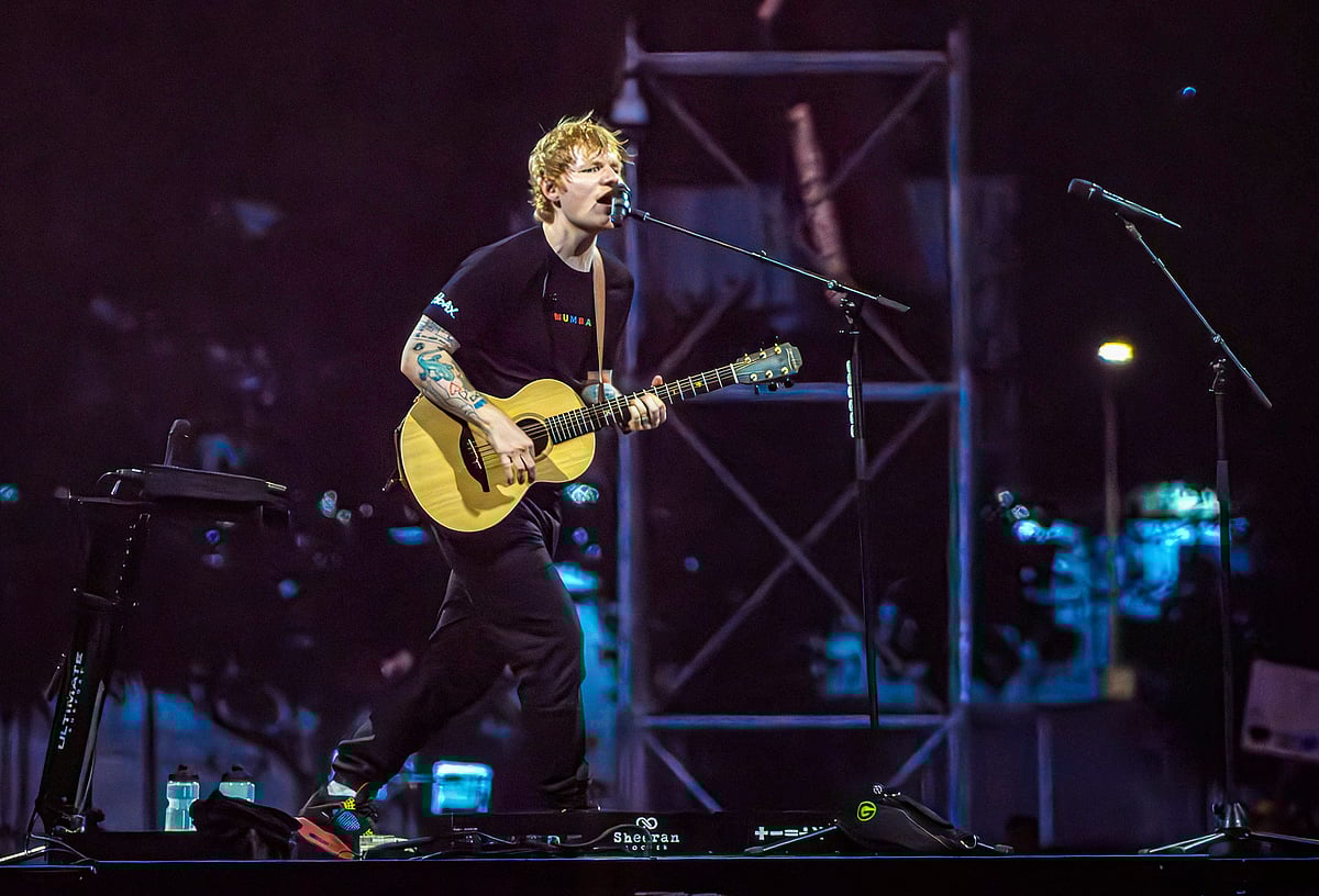 Ed Sheeran sets stage on fire at Mumbai concert; Diljit Dosanjh and ...