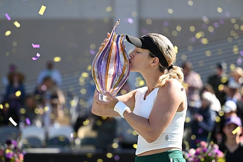 Danielle Collins follows Miami title with championship at Charleston Open