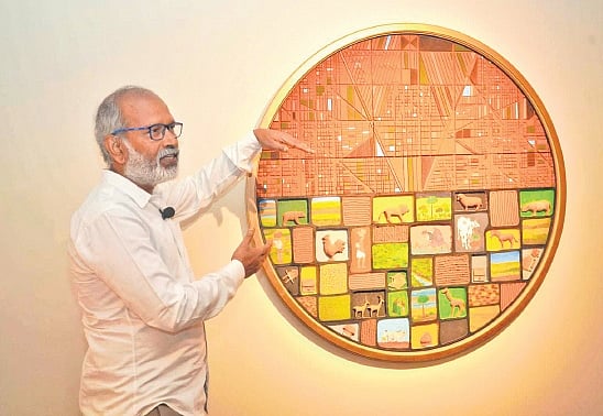 Sudhakar Chippa: Blending tradition and modernity in Hyderabad art scene