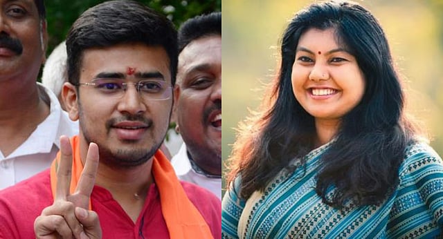 Tejasvi Surya vs Sowmya Reddy: The battle of youths in Bangalore South