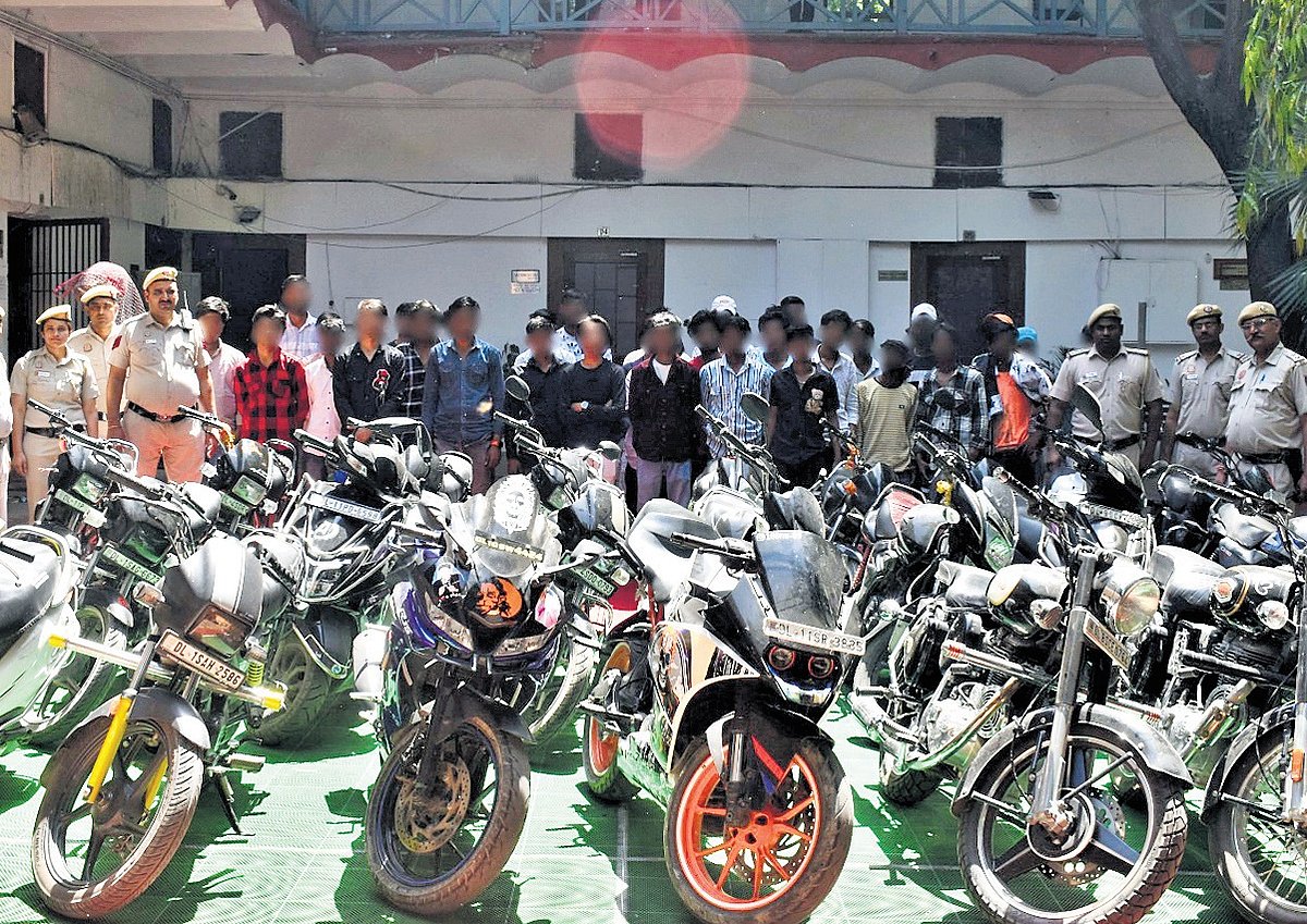 Delhi: 28 bikes impounded for rash driving