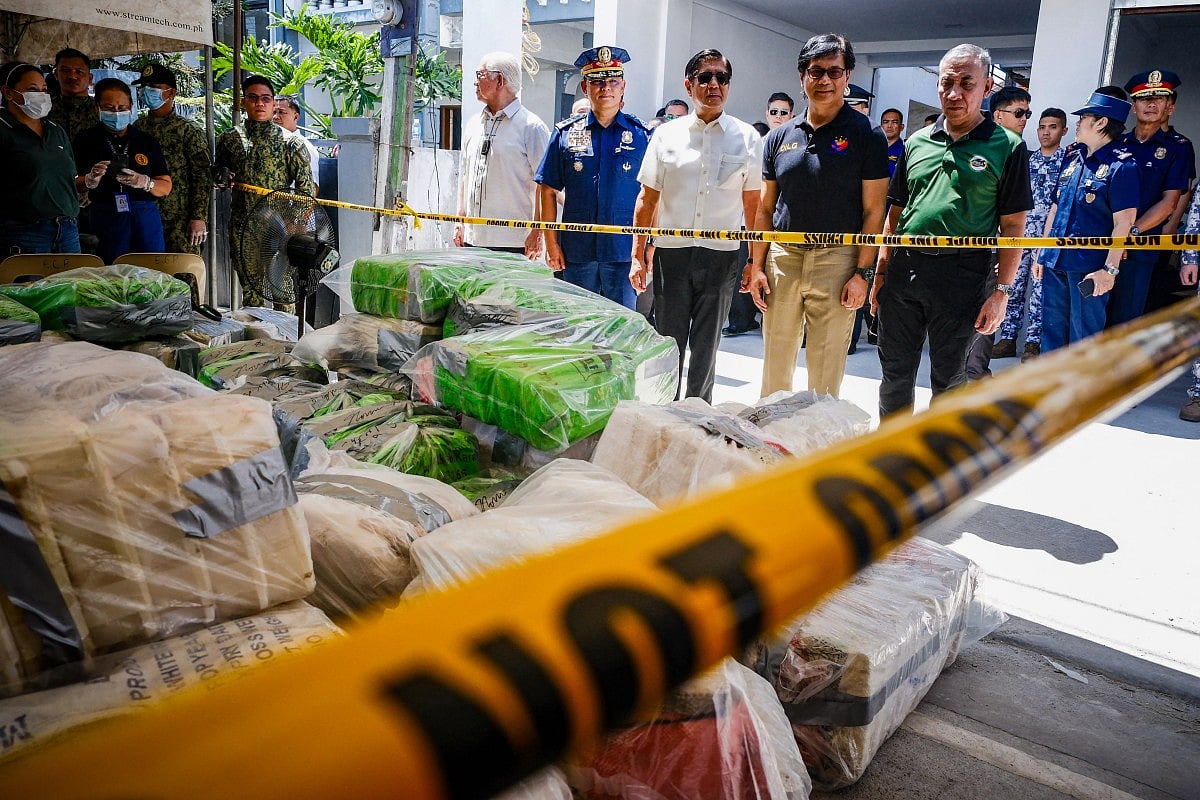 Philippines seizes 1.8 tonnes of meth in drug bust