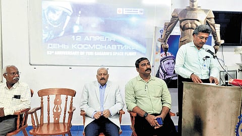 63rd anniversary of man’s first space flight observed