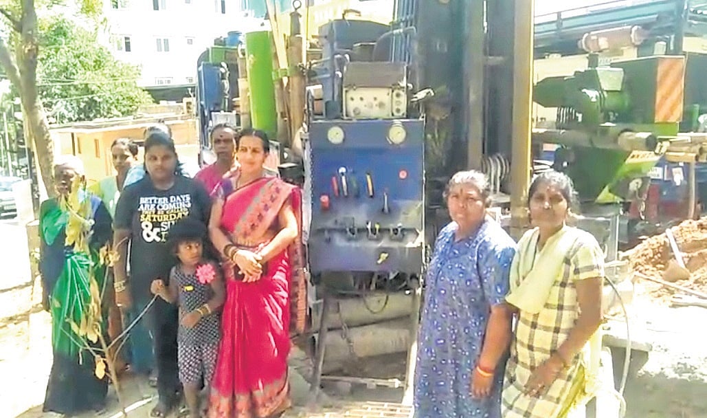 Karnataka: Residents unite to stop borewell drilling for Pg unit