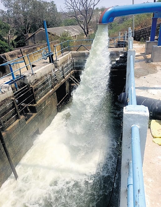 Hyderabad sewage board draws surface water from Himayatsagar