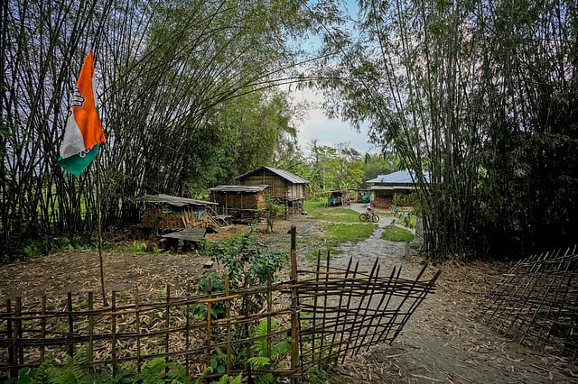 IN PICS | Assam's Deori tribal women cast votes during the Lok Sabha polls