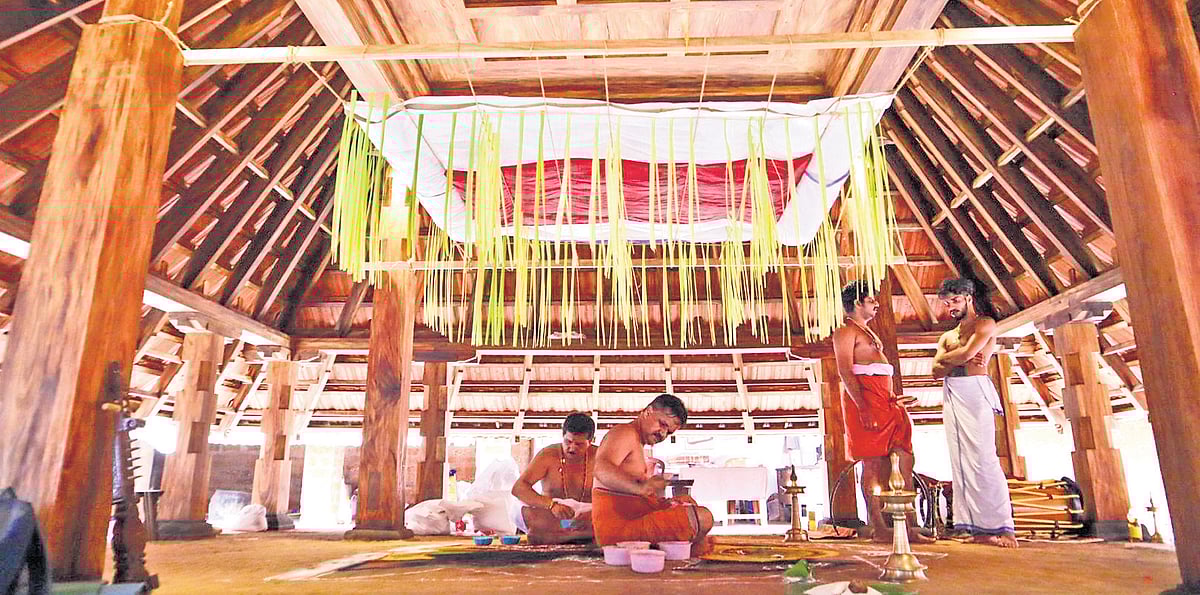 The temple scientists