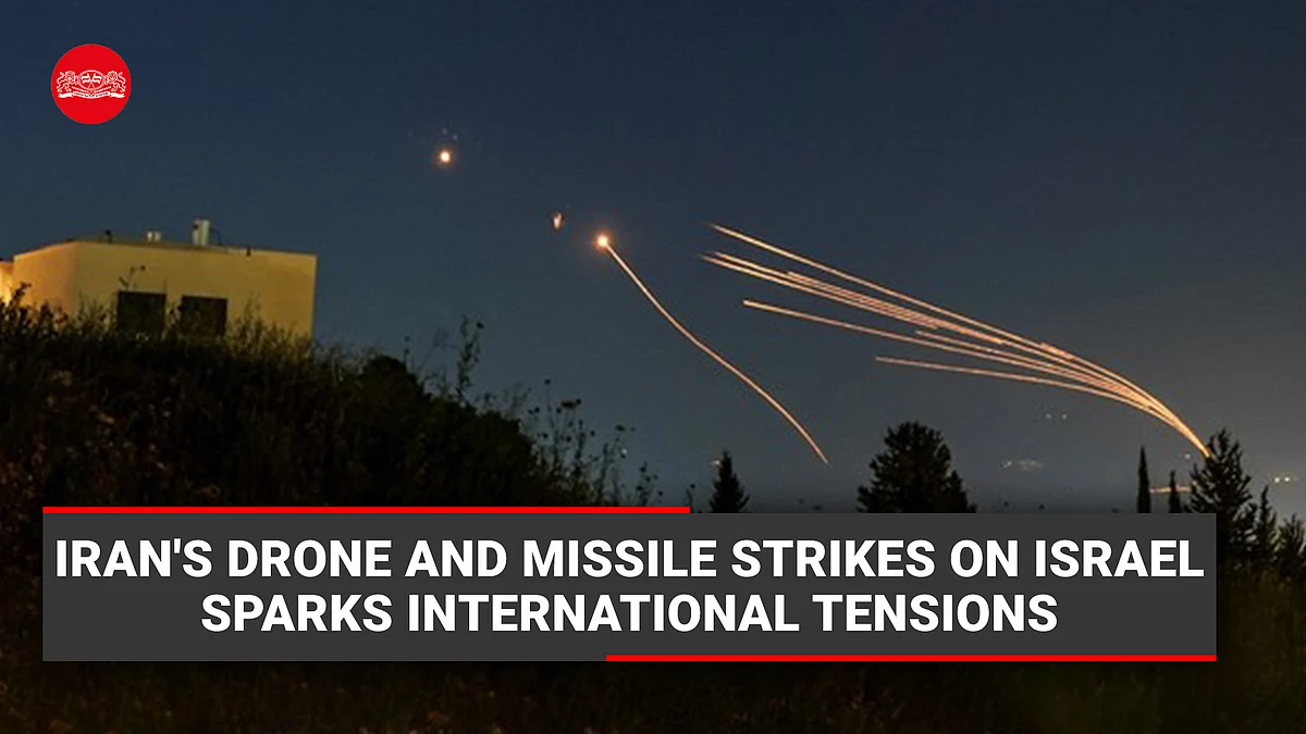 Irans Drone And Missile Strikes On Israel Sparks International Tensions
