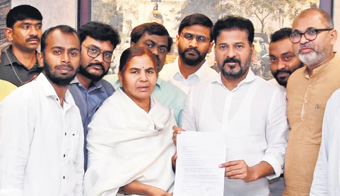 Rohith Vemula's mother meets CM Revanth Reddy, demands fresh probe into ...