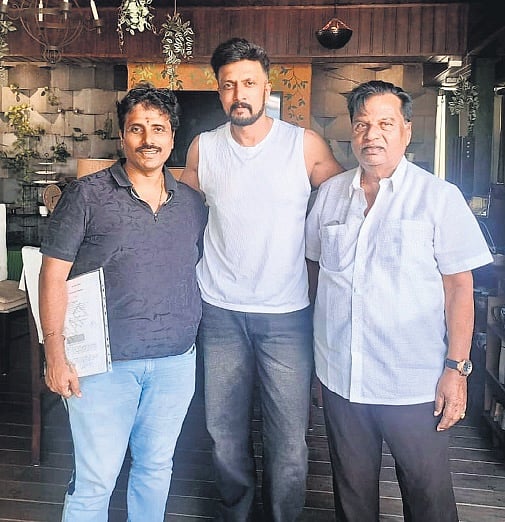 We are in discussions with Hemanth M Rao to direct Sudeep: Sandesh N