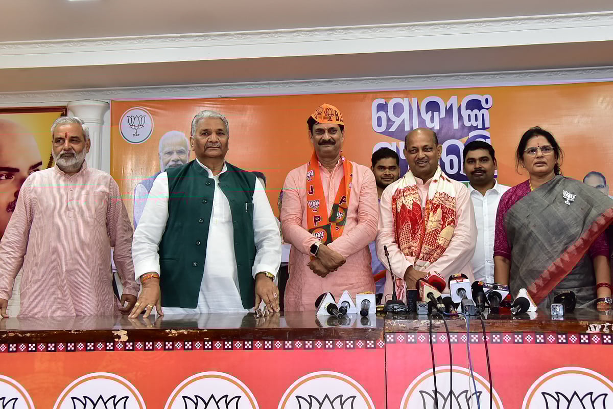 Nimapara MLA Samir Dash quits BJD, joins BJP