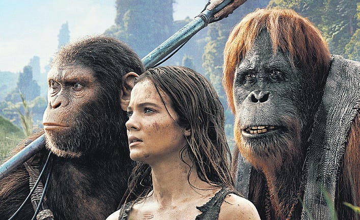 'Kingdom of the Planet of the Apes' movie review: Packs a punch despite ...