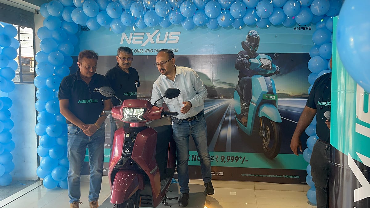 ‘Ampere Nexus’ electric scooter unveiled