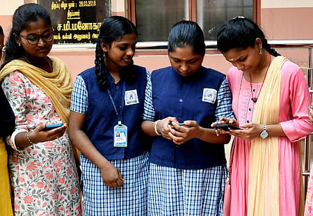 Steep rise in percentage of TN government school students joining ...