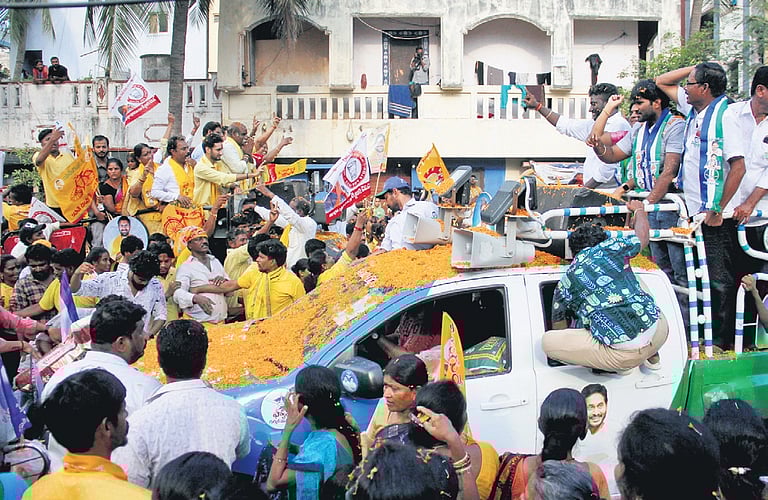 Two-month long poll campaign comes to an end in Andhra Pradesh