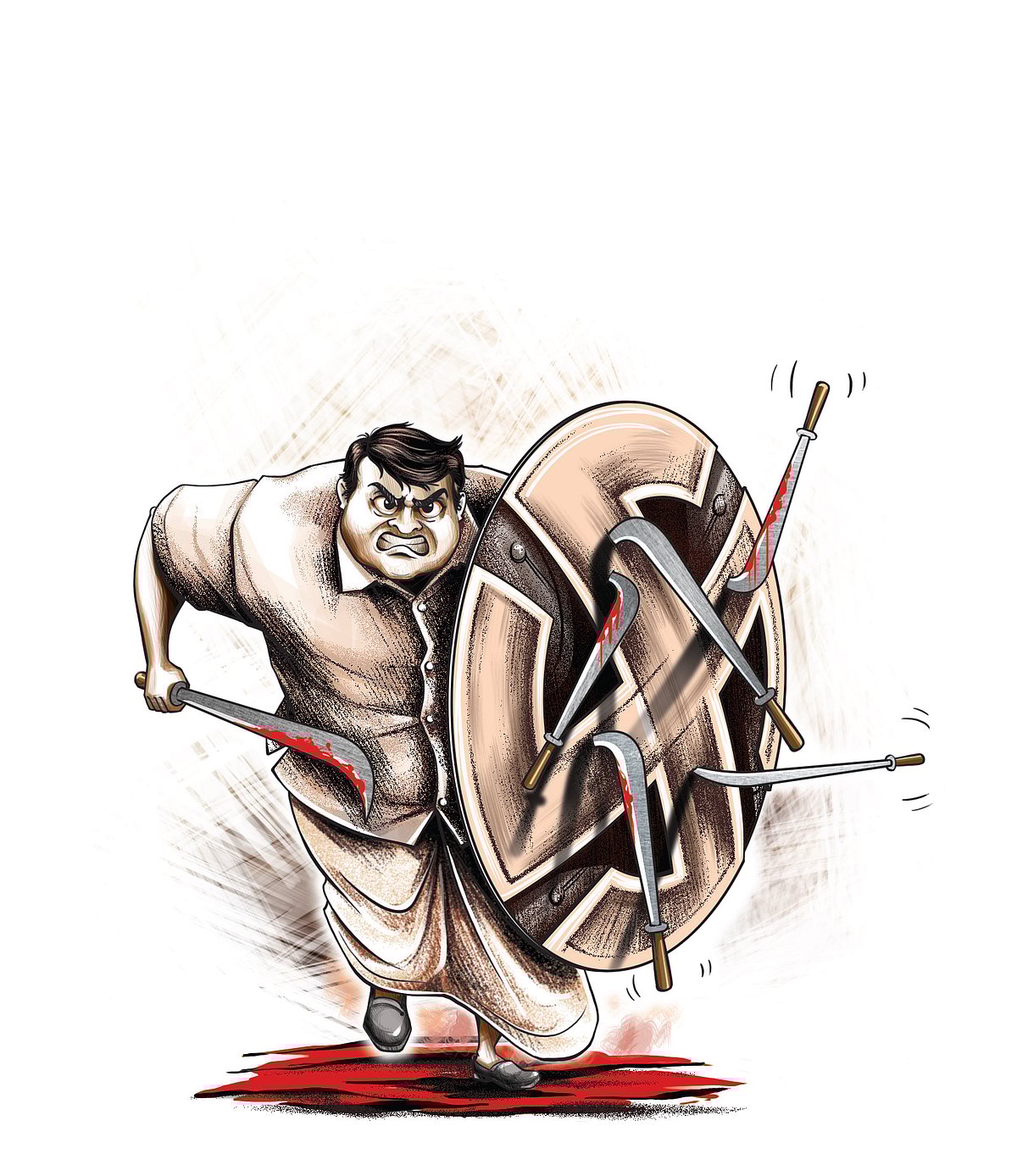 BYJM state chief Abhilash Panda injured in attack, blames BJD