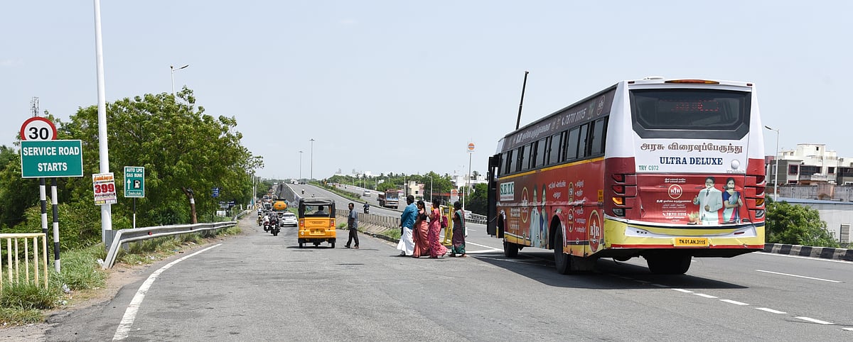 TNSTC buses skip Palpannai service road, drop passengers on Tiruchy ...