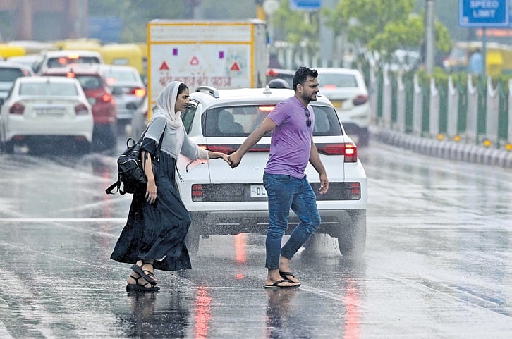 Delhi: Finally, rain respite from brutal heat, temp down 4 degrees Celsius