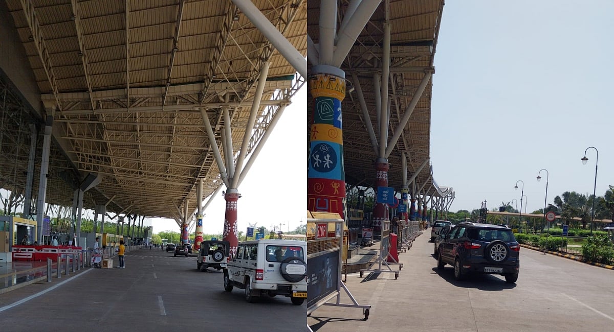 Raipur airport terminal: Three lanes 'encroached' for comfort of VIPs ...