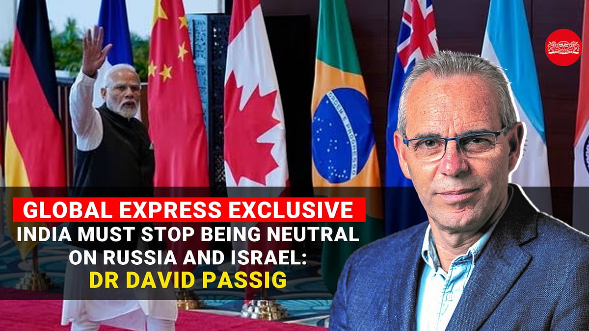 India must stop being neutral on Russia and Israel: Dr. David Passig