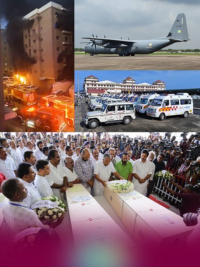 IAF plane brings back 45 Indians killed in Kuwait fire accident