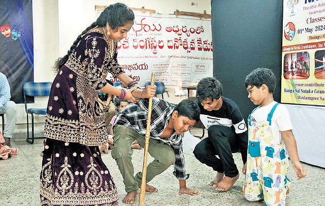 Imparting life lessons to kids to keep theatre art alive
