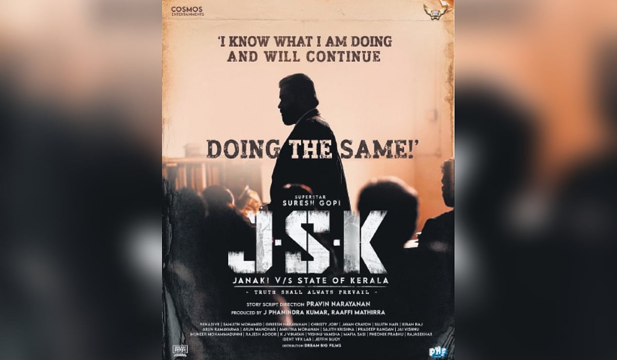 First look of Suresh Gopi’s 'JSK' released
