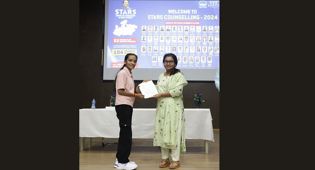STARS Scheme Counselling at VIT Bhopal University