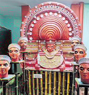 Arjun Vengara's Theyyam installation: A tribute to Kerala's warrior women
