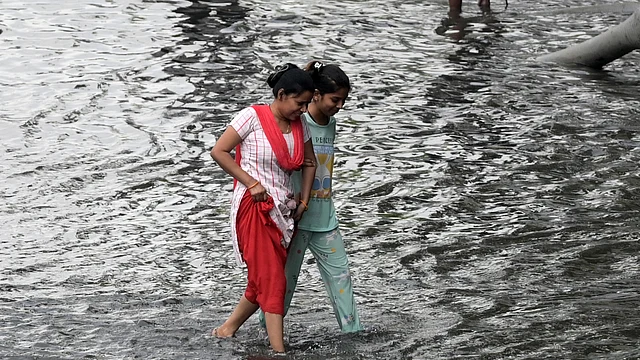 Rain In Delhi Waterlogging In Some Areas