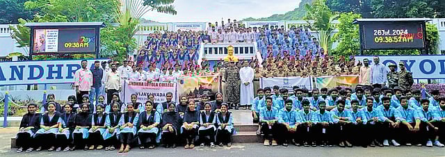 NCC cadets rally in Vijayawada marks Kargil Vijay Diwas