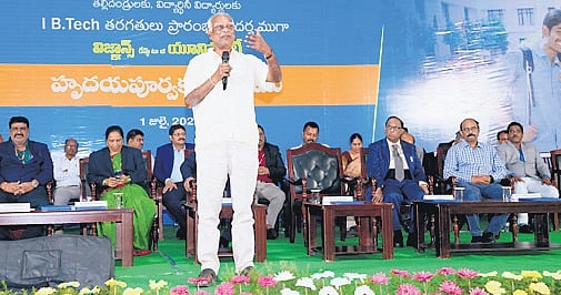 BTech first year classes begin at Vignan University in Andhra Pradesh