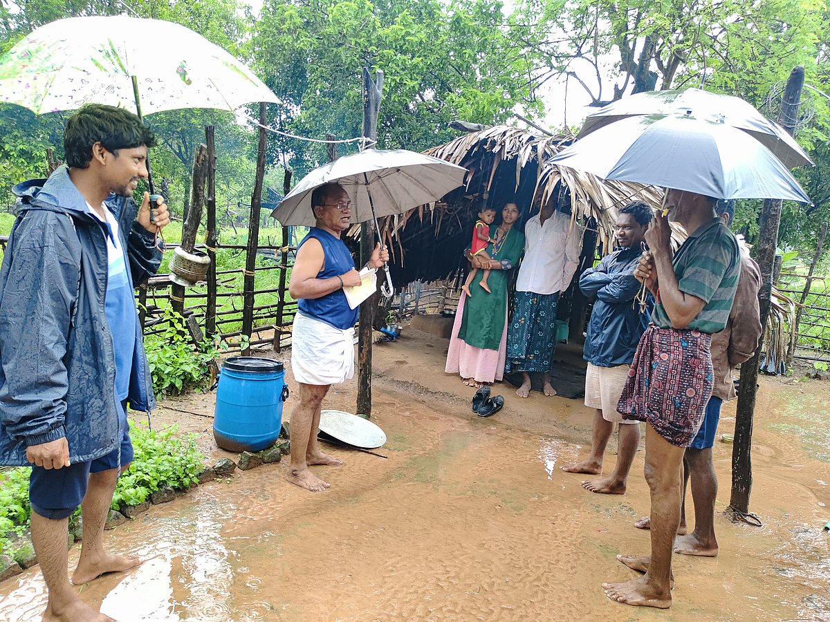 Mulugu DMHO Dr. Appaiah visits tribals, conducts medical camp