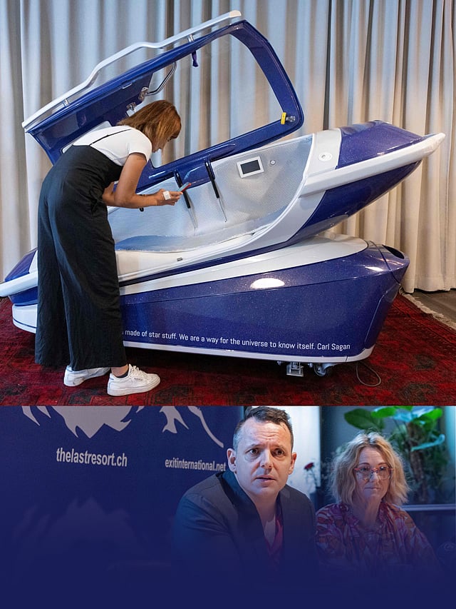 Suicide pod 'Sarco' to be used for the first time in Switzerland?