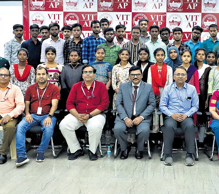 VIT-AP University admits 48 students under STARS scheme