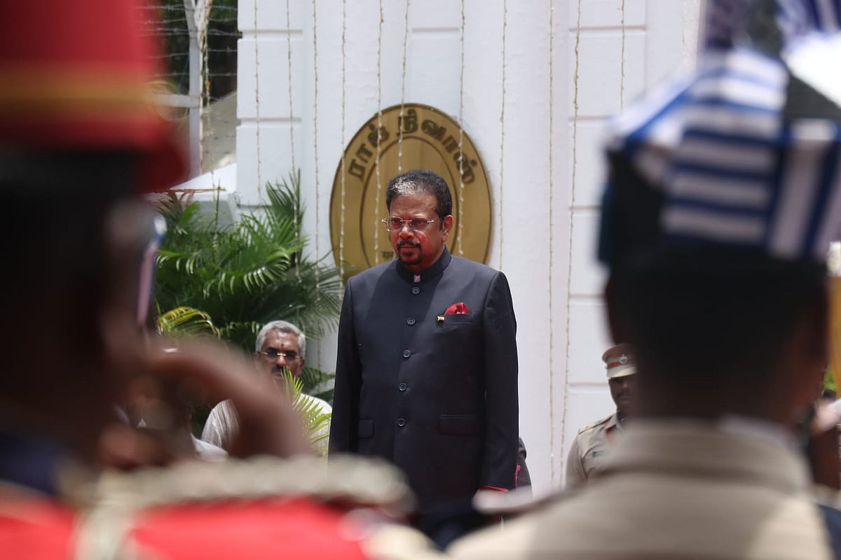 K Kailashnathan takes oath as L-G of Puducherry