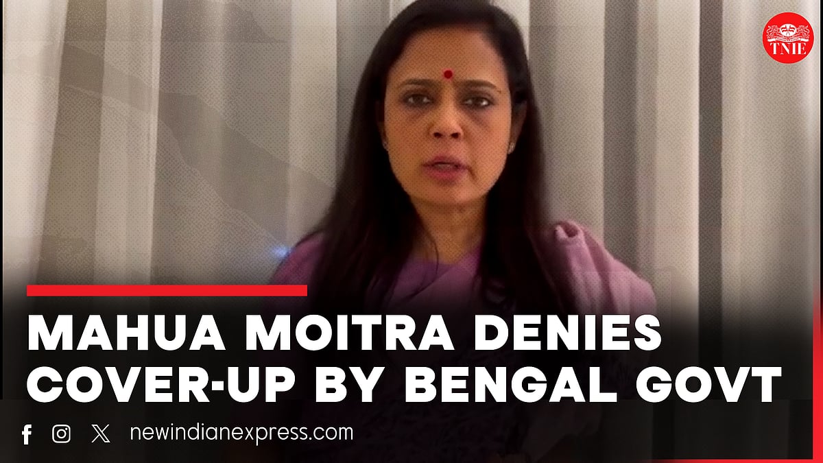 TMC MP Mahua Moitra rejects allegations on Bengal govt cover-up in ...