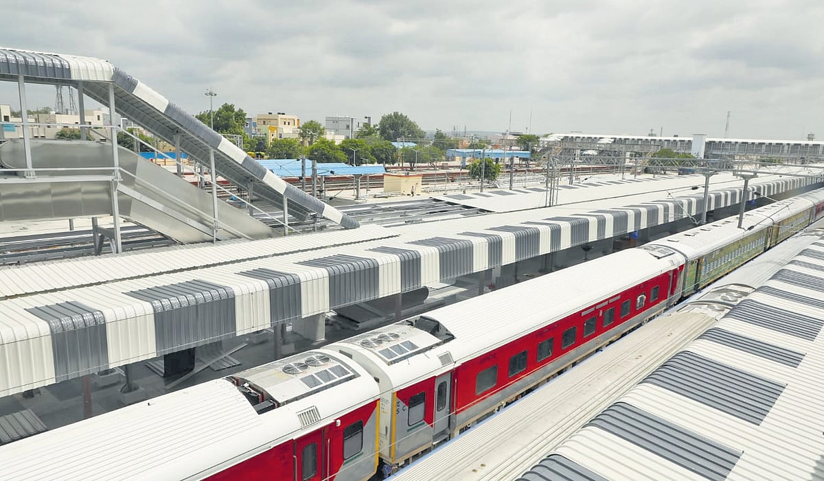 Cherlapally railway station revamp nears completion in Telangana