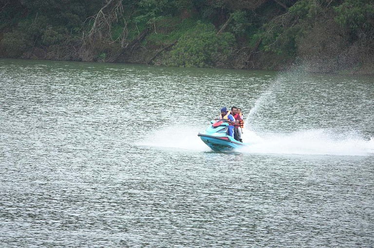 Water scooters, speedboat to thrill tourists at Lake Pykara Boat House ...