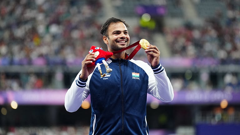 Sumit Antil wins gold in javelin throw F64, becomes first Indian man to ...