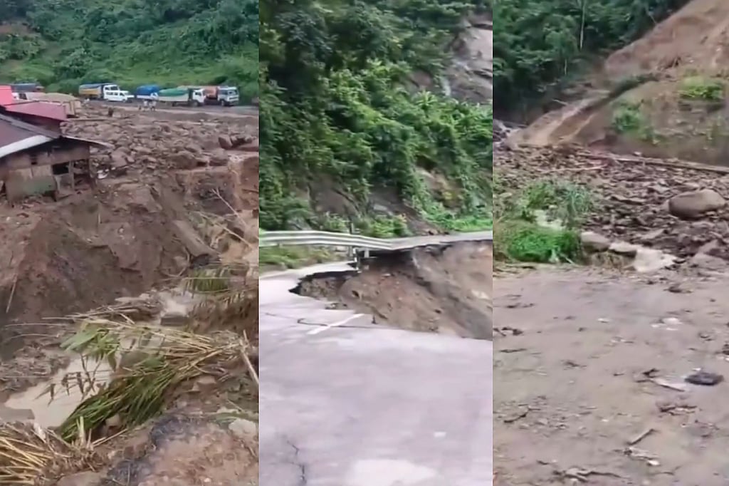Massive landslides hit NH 29 in Nagaland, six dead