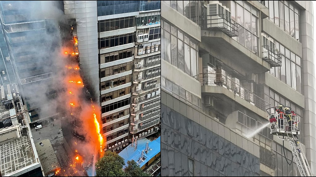 Major fire erupts in Mumbai commercial building; over two hours on ...