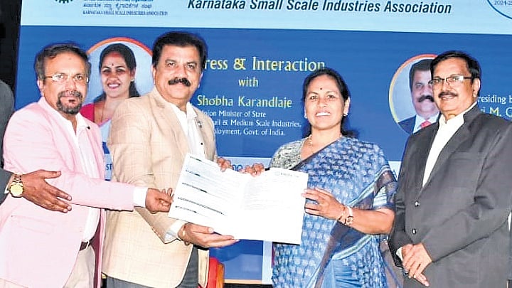 Karnataka MSME heads interact with minister Shobha Karandlaje, call for ...