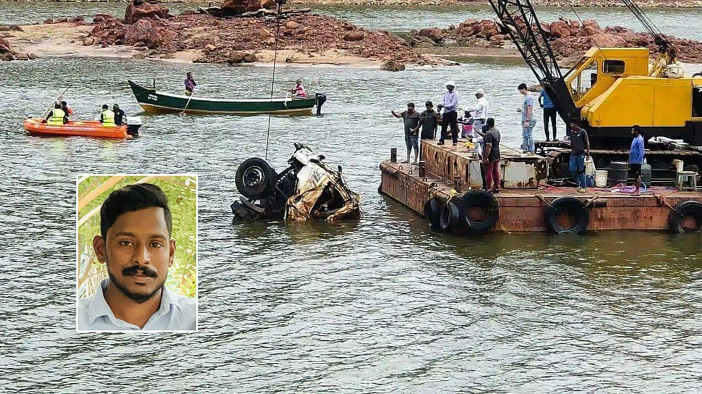 Cabin of Arjun’s truck, decomposed body recovered from Gangavali river