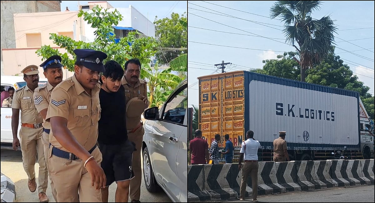 Kerala ATM heist: Burglars fleeing in container truck nabbed after a ...